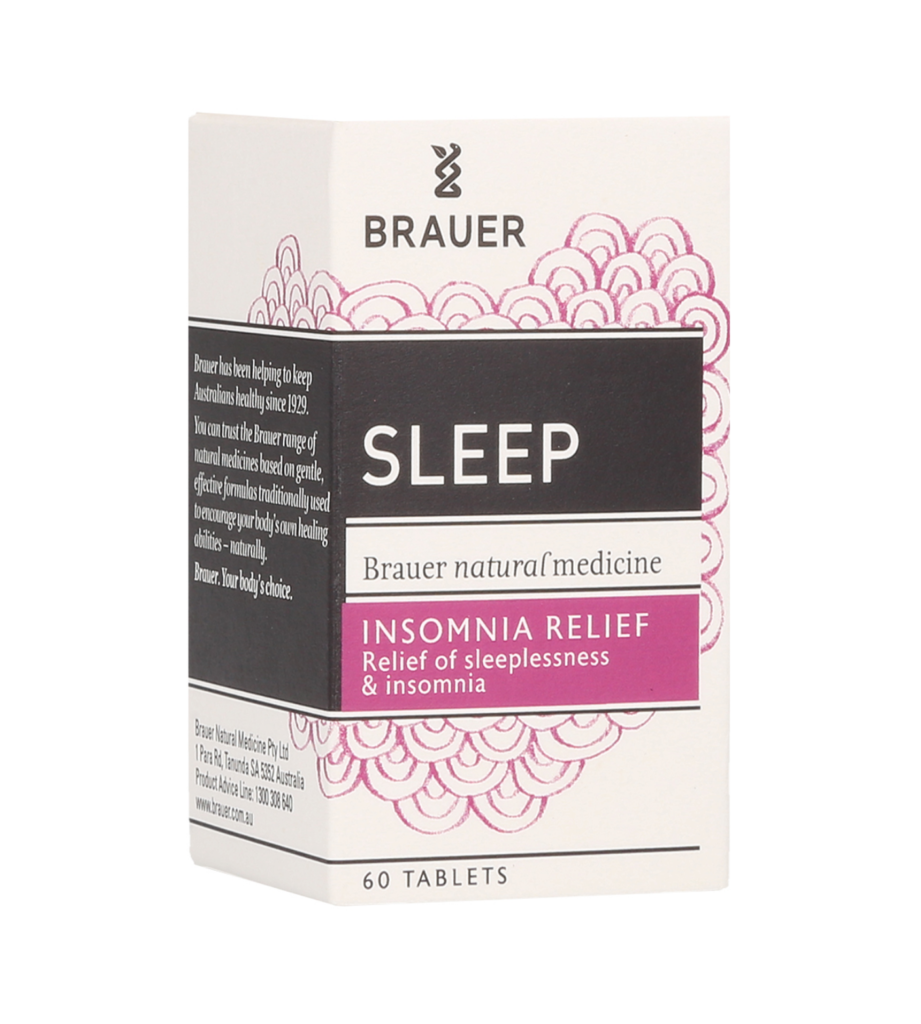 Brauer Sleep & Insomnia Relief Tablets 60 - Pittwater Pharmacy ...