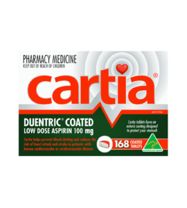 Cartia 100mg Tablets 168 - Pittwater Pharmacy & Compounding Chemist
