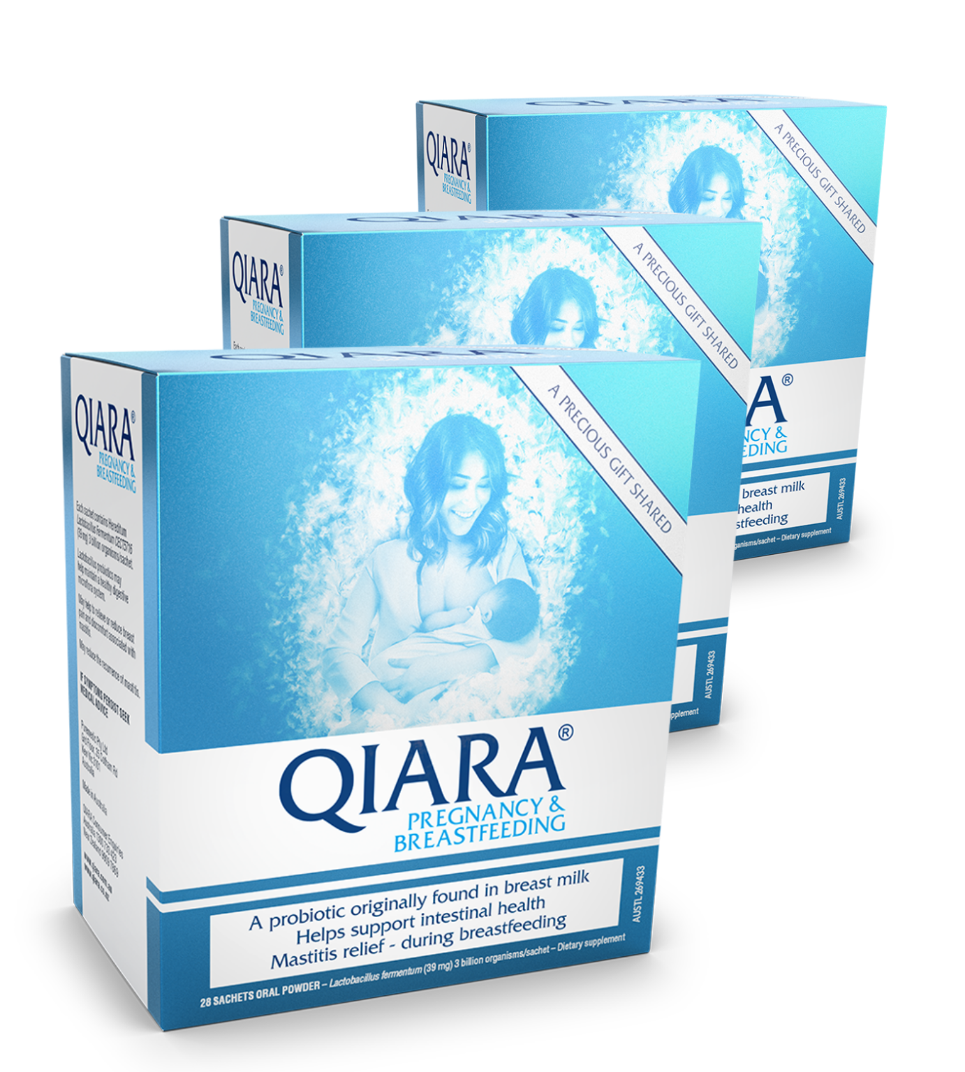 Qiara Pregnancy & Breastfeeding 28 Sachets 3 Pack - Pittwater Pharmacy ...