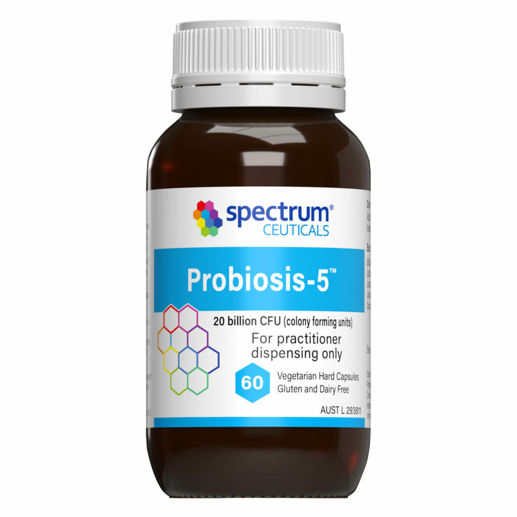 SpectrumCeuticals Probiosis-5™ 60 Capsules - Now new formula for shelf ...