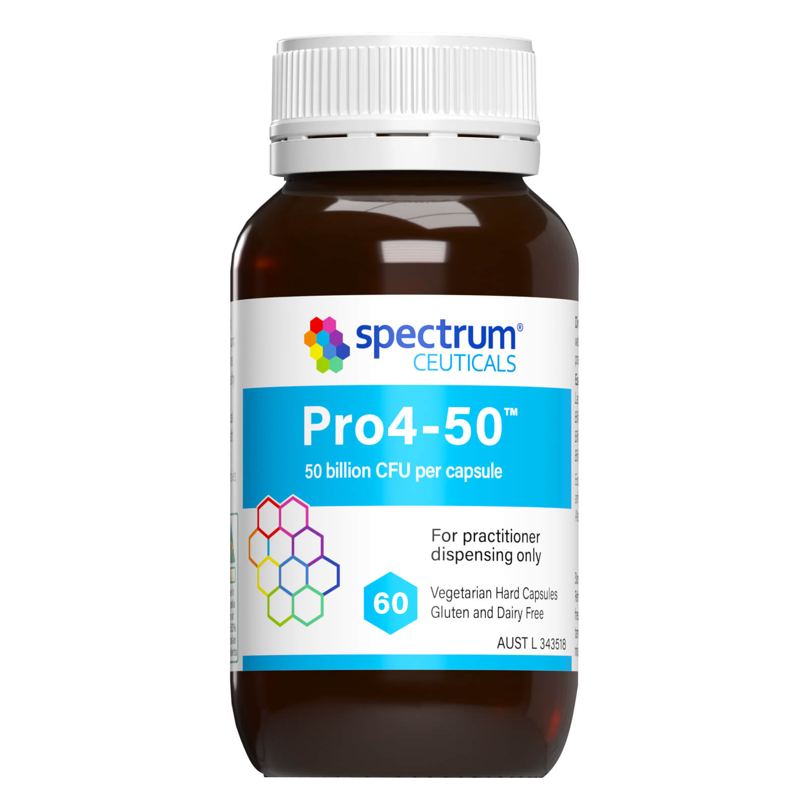 SpectrumCeuticals Pro4-50™ 60 Capsules - Pittwater Pharmacy & Compounding Chemist