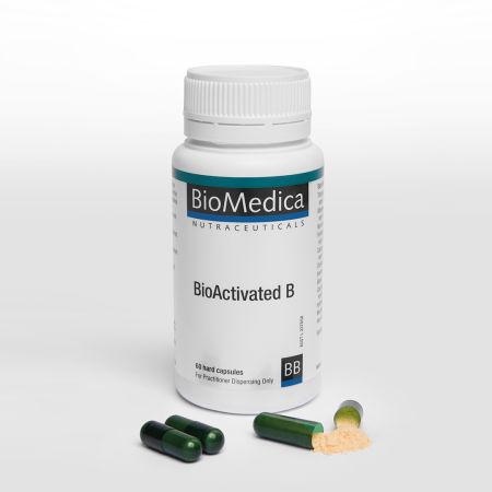BioMedica BioActivated B 60 Capsules - Pittwater Pharmacy & Compounding ...